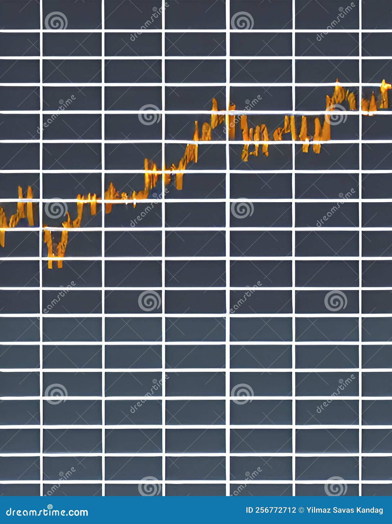 Graphical Chart for Financial and Economic Indicators Stock Photo ...