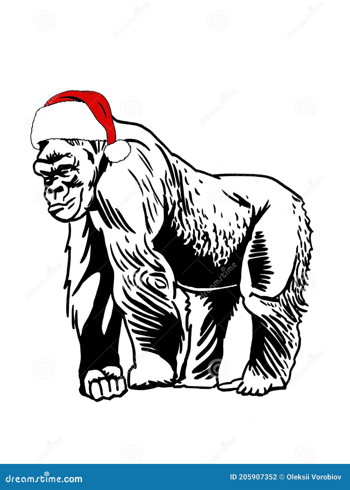 Gorilla Santa