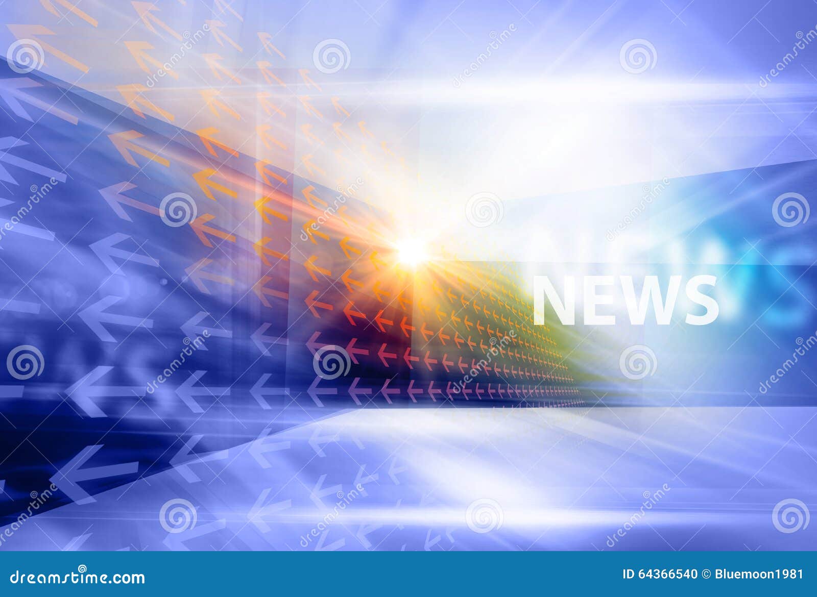 Graphical Modern Digital World News Background VI Stock Illustration ...