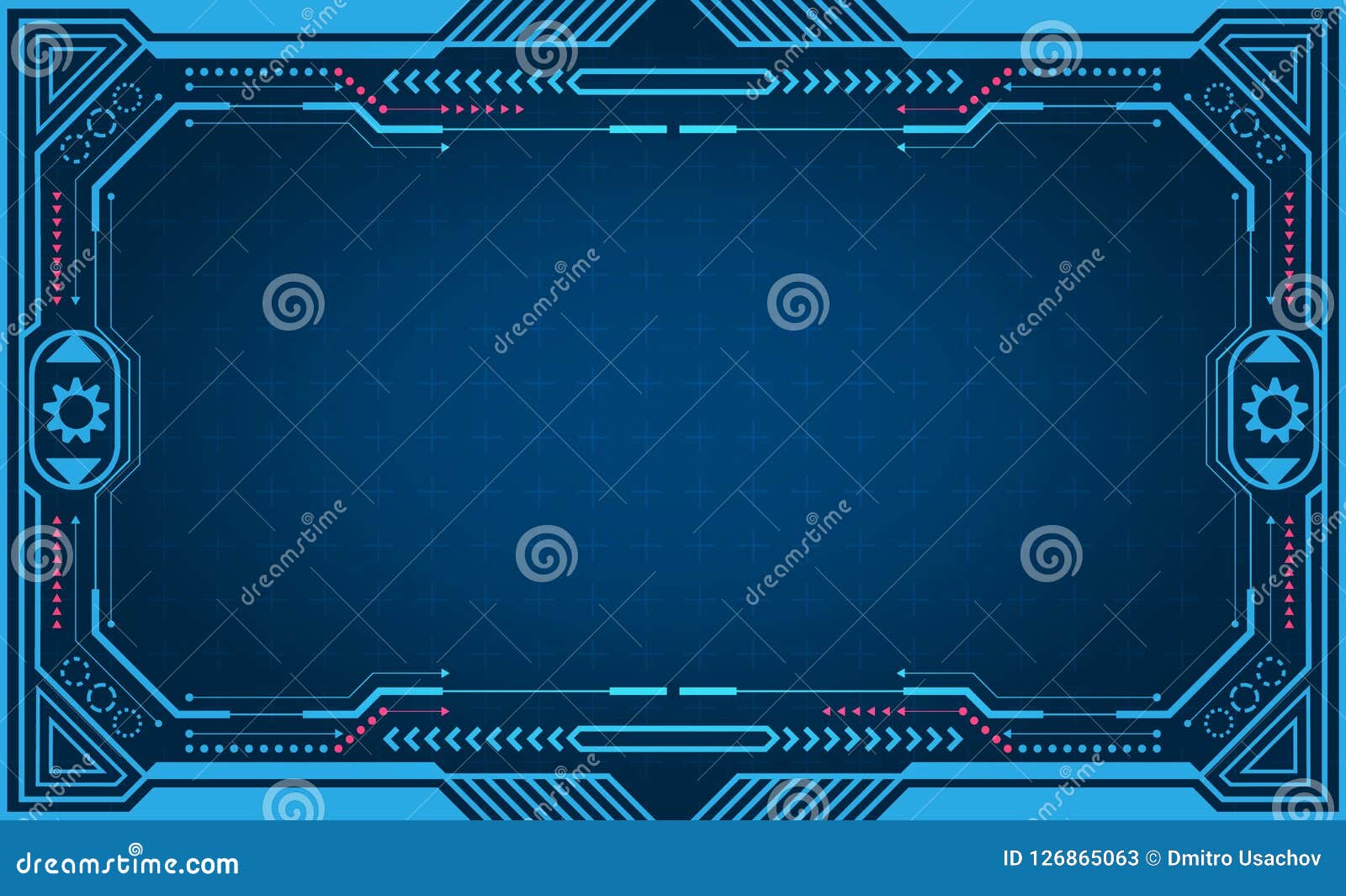 Graphical Presentation Computer Panel, Frame, Control Technology ...