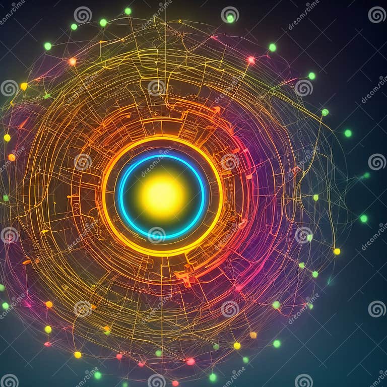 A Graphical Representation of a Connected IoT Network, with Various ...