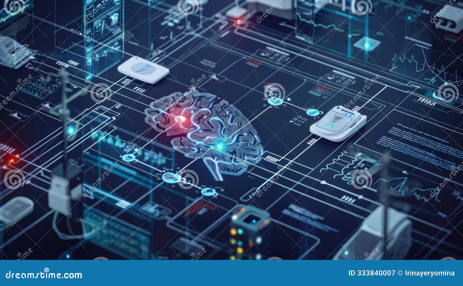 A Graphical Representation of an ICU Network with Medical Devices and ...