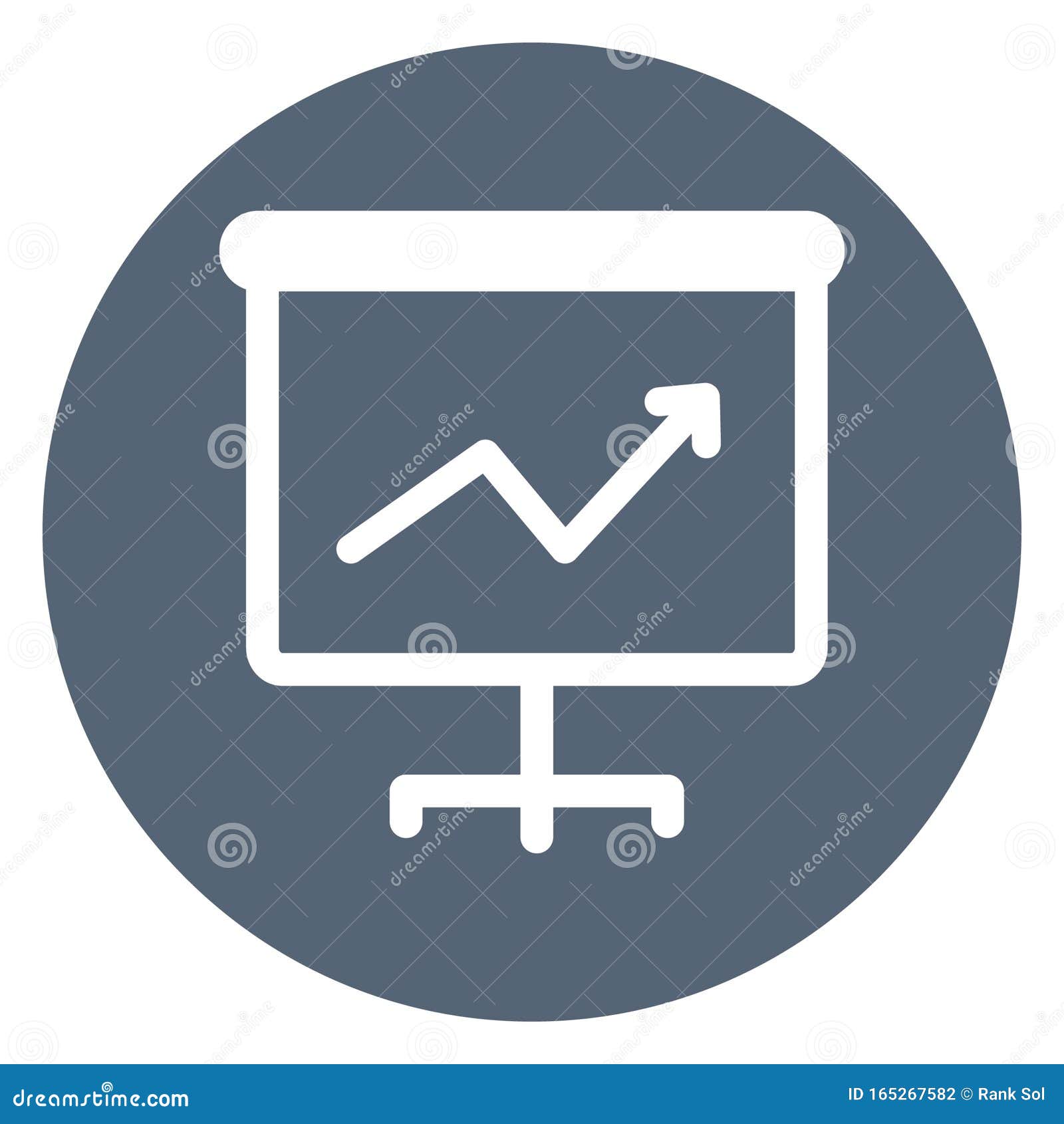 Graphical Representation Isolated Vector Icon Which Can Easily Modify ...