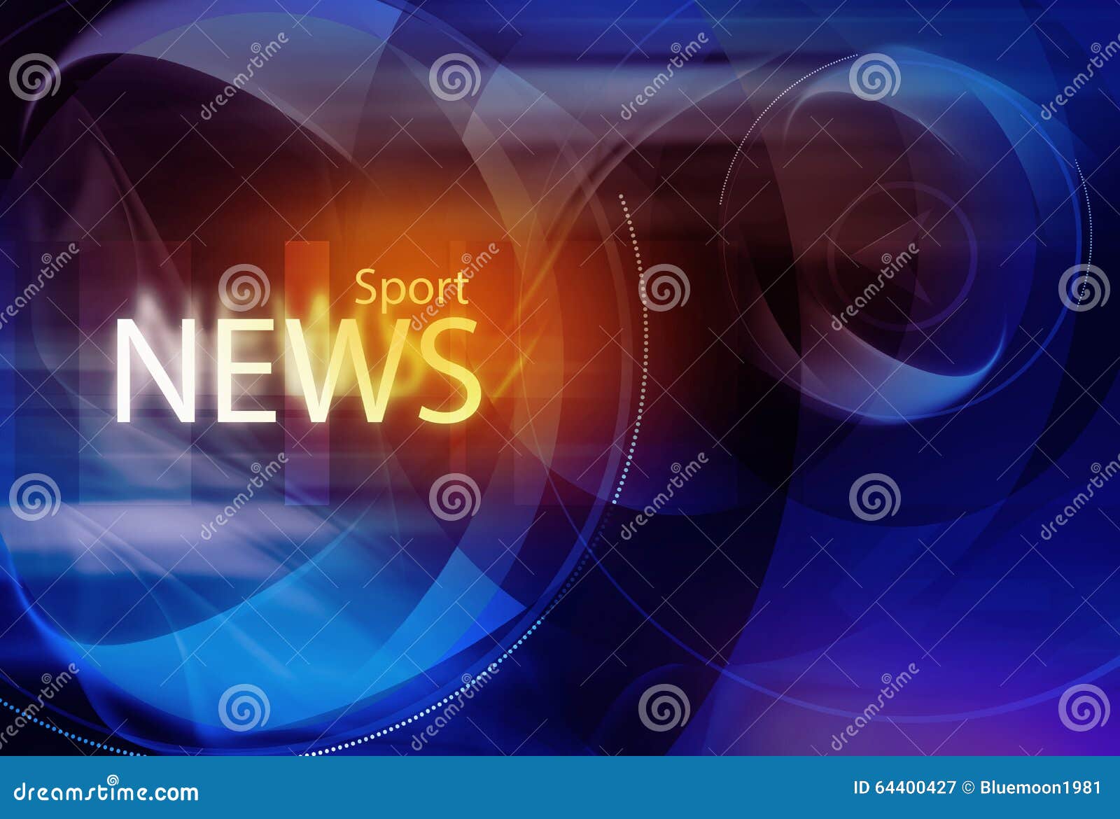 Graphical Sport News Background Stock Illustration - Illustration of ...