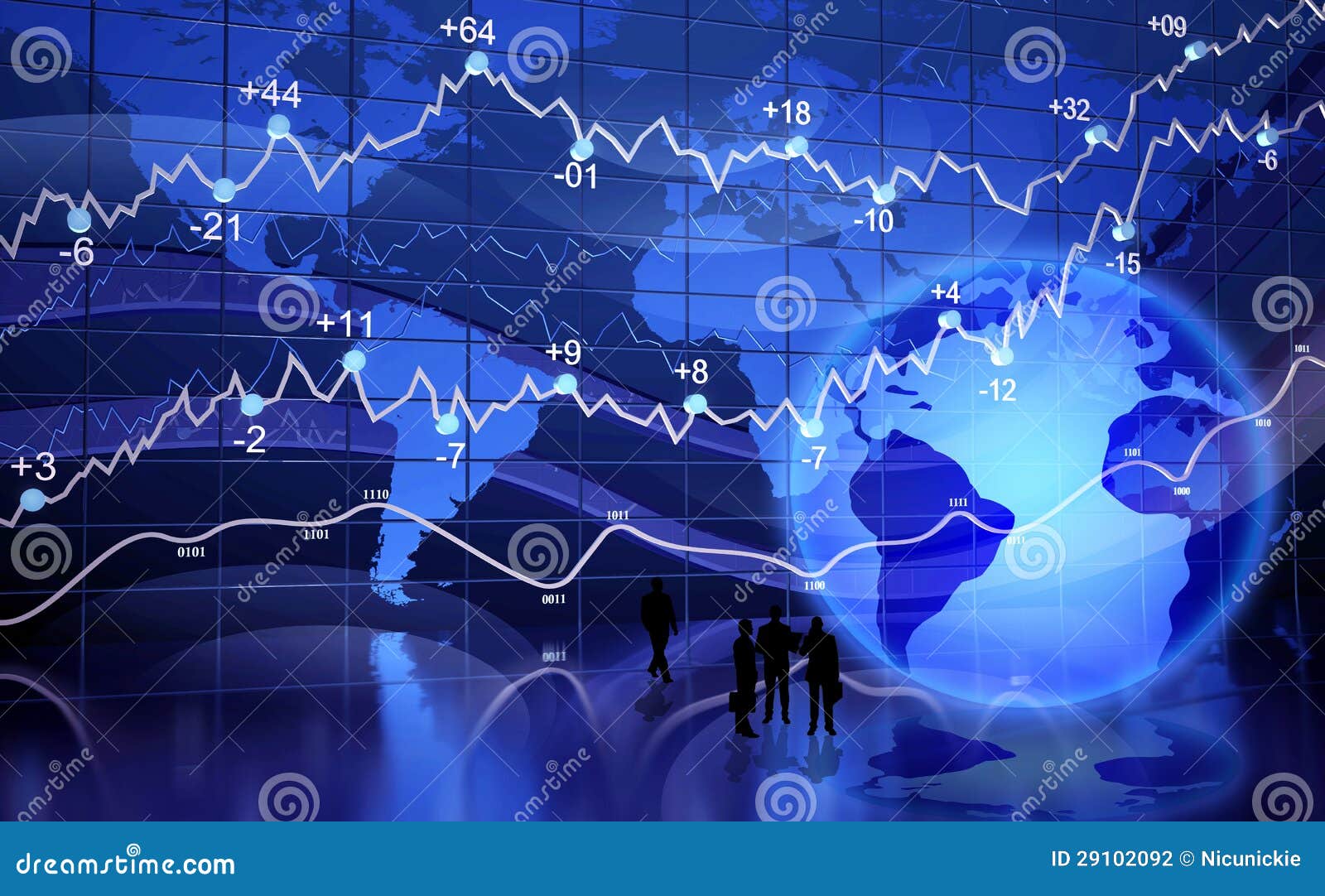 Graphics Business Background Stock Illustration - Illustration of adult ...