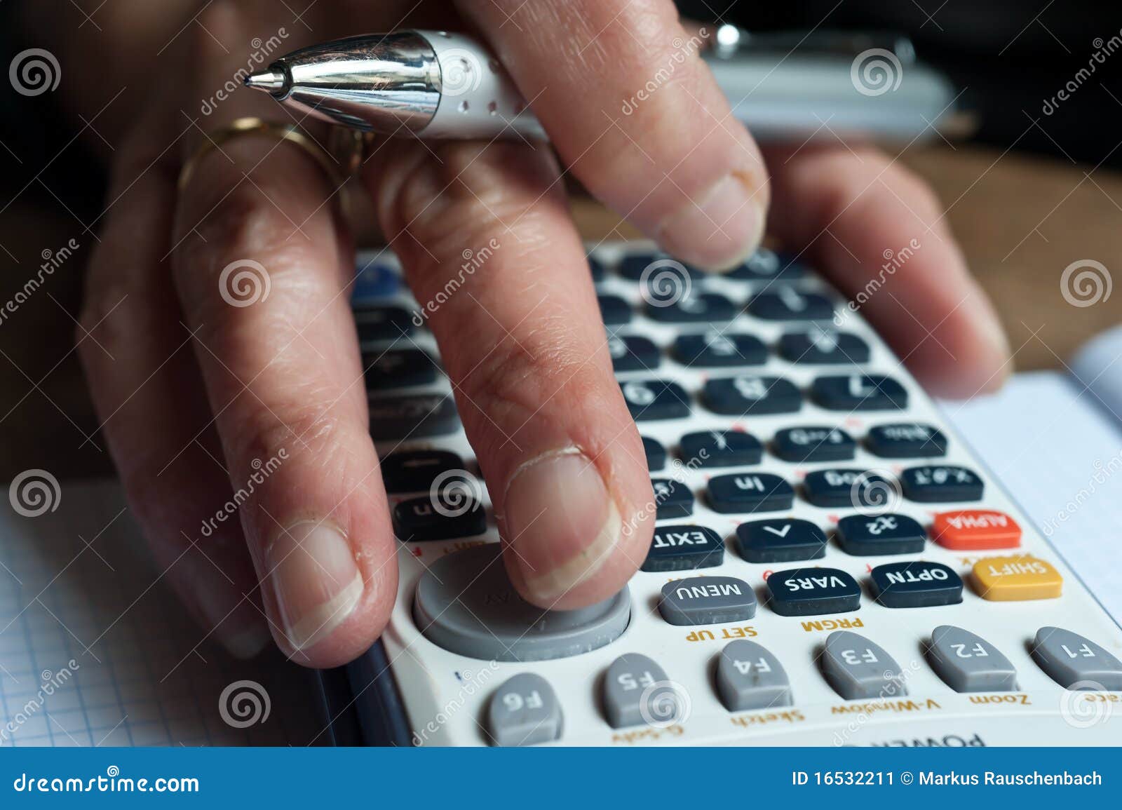 Graphics calculator stock image. Image of mathematics - 16532211