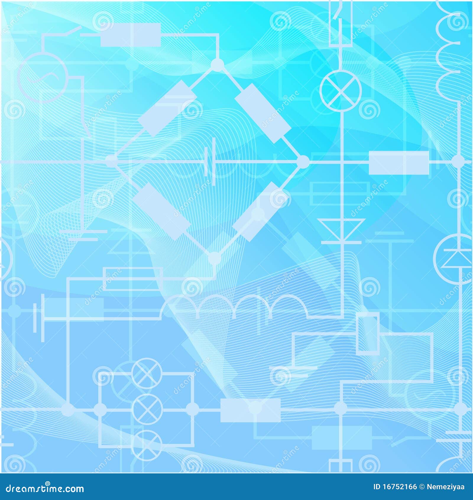 Graphics, Chart and Formulas of Electricity. Stock Vector ...