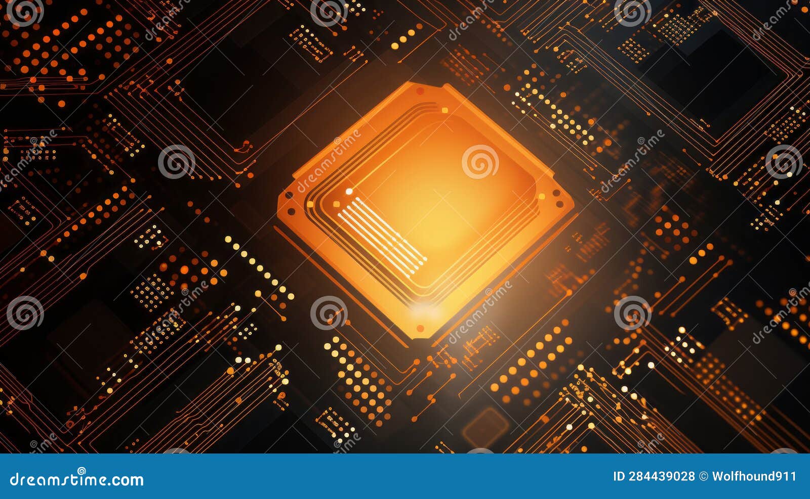 Graphics. Chip Processor Speed Technology Background. AI Generated ...