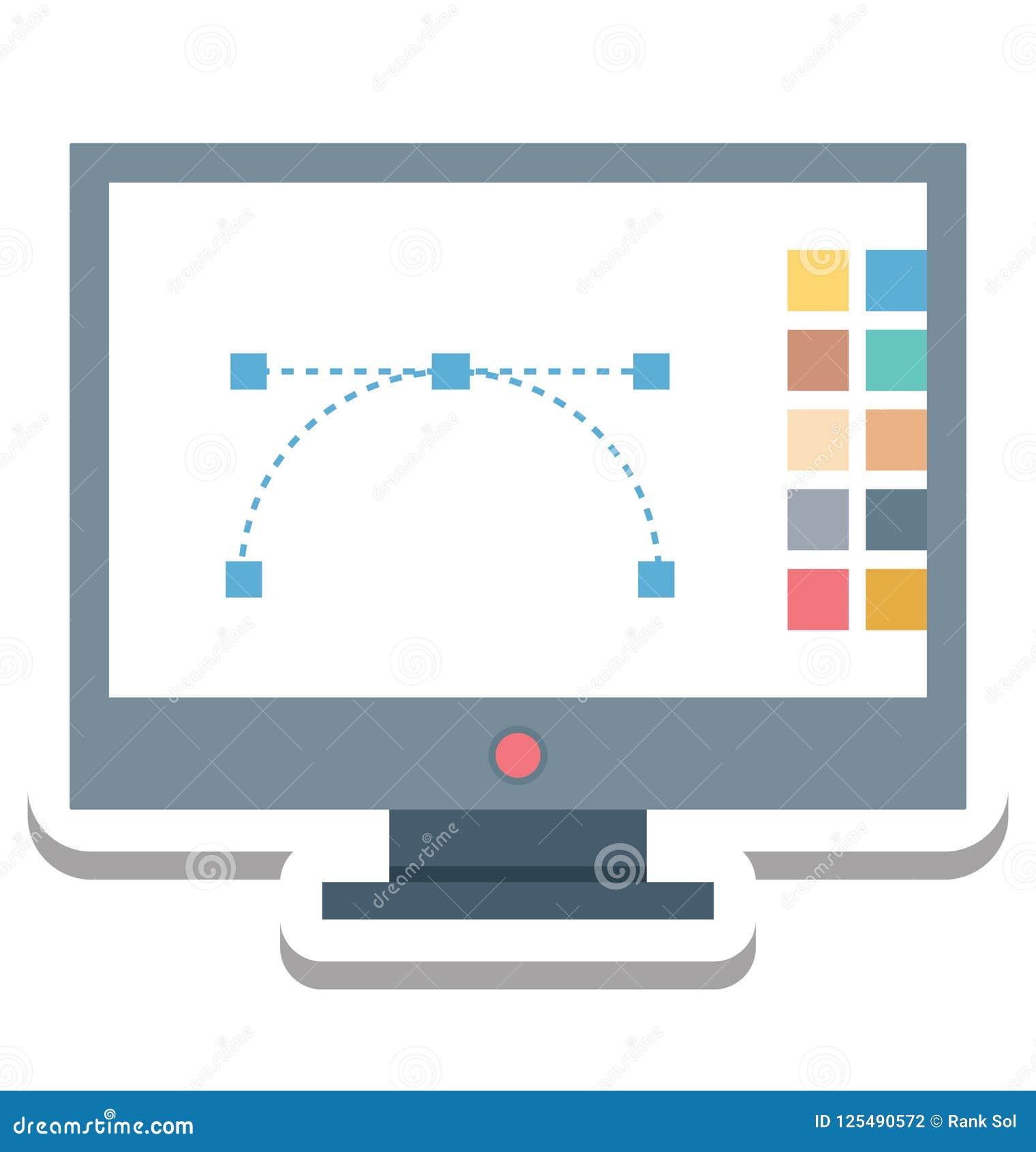 Graphics, Designing Vector Icon Editable Stock Illustration ...