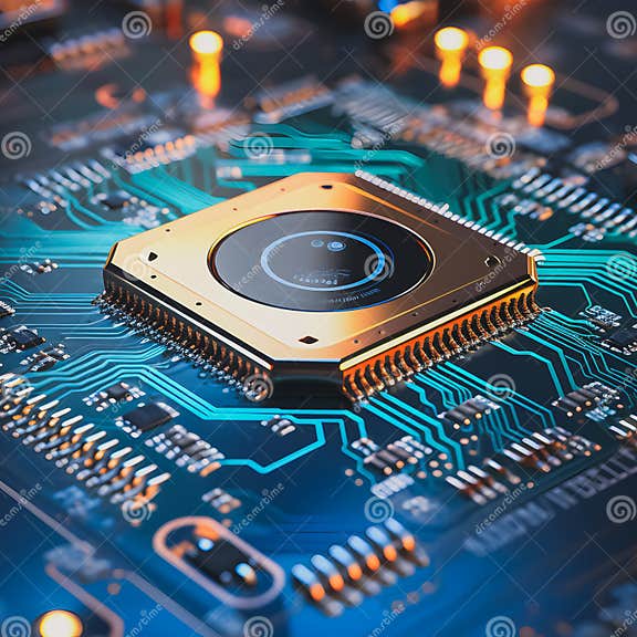 Graphics Microprocessor Texture, Amazing Level of Detail in Circuits ...