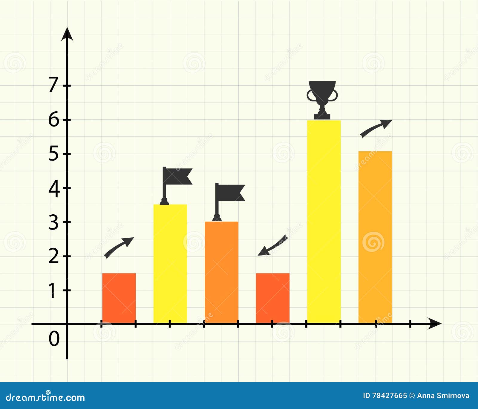 Graphics in for Presentation Stock Illustration - Illustration of ...