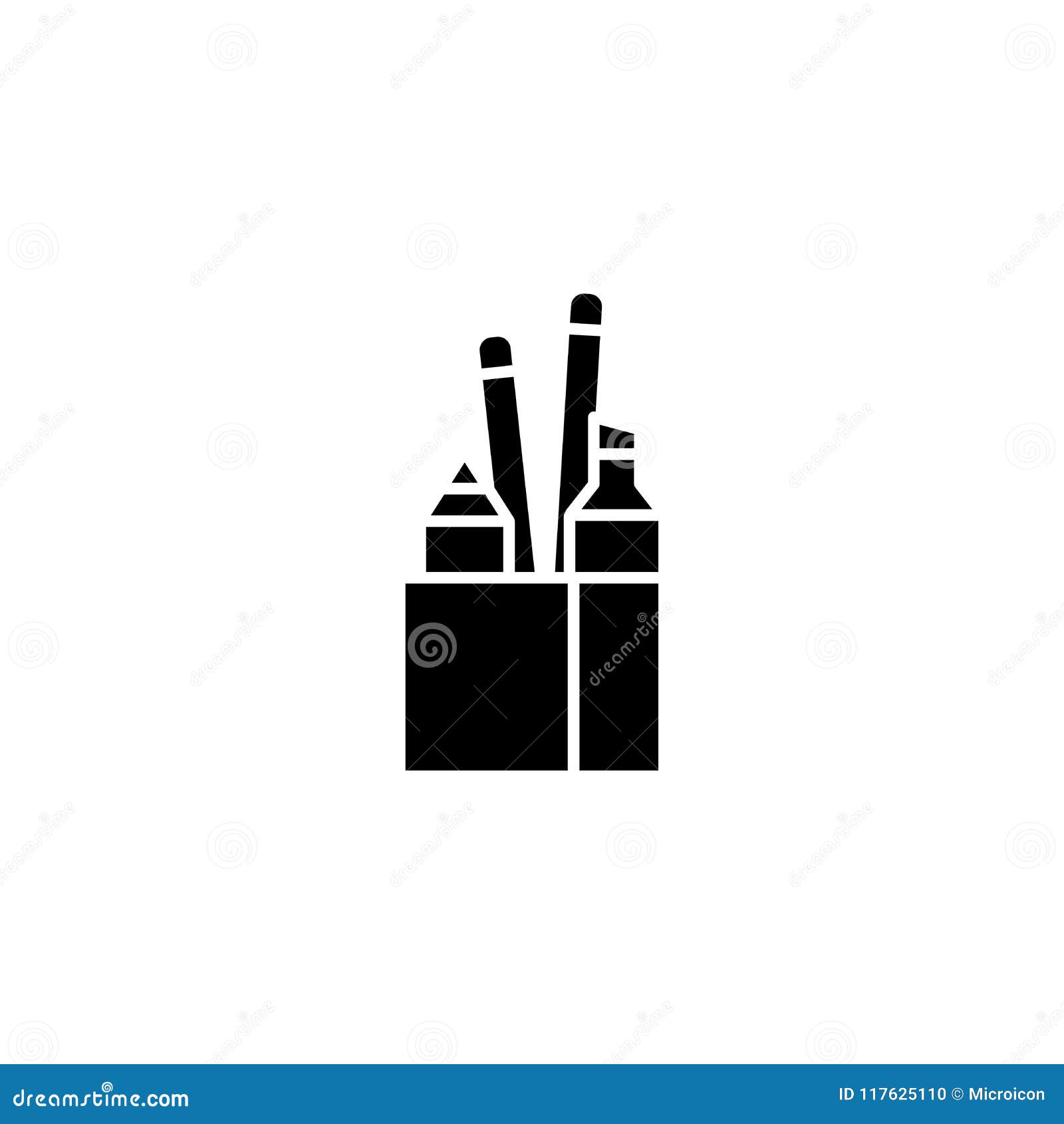 Graphics Software Black Icon Concept. Graphics Software Flat Vector ...
