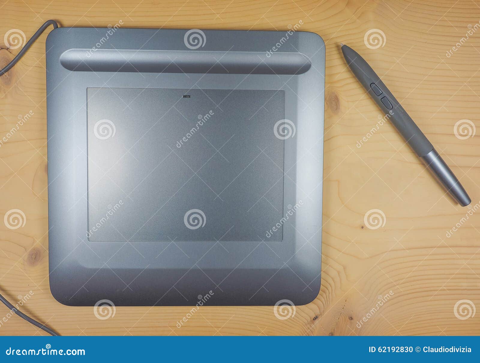 Graphics tablet stock illustration. Illustration of computer - 62192830