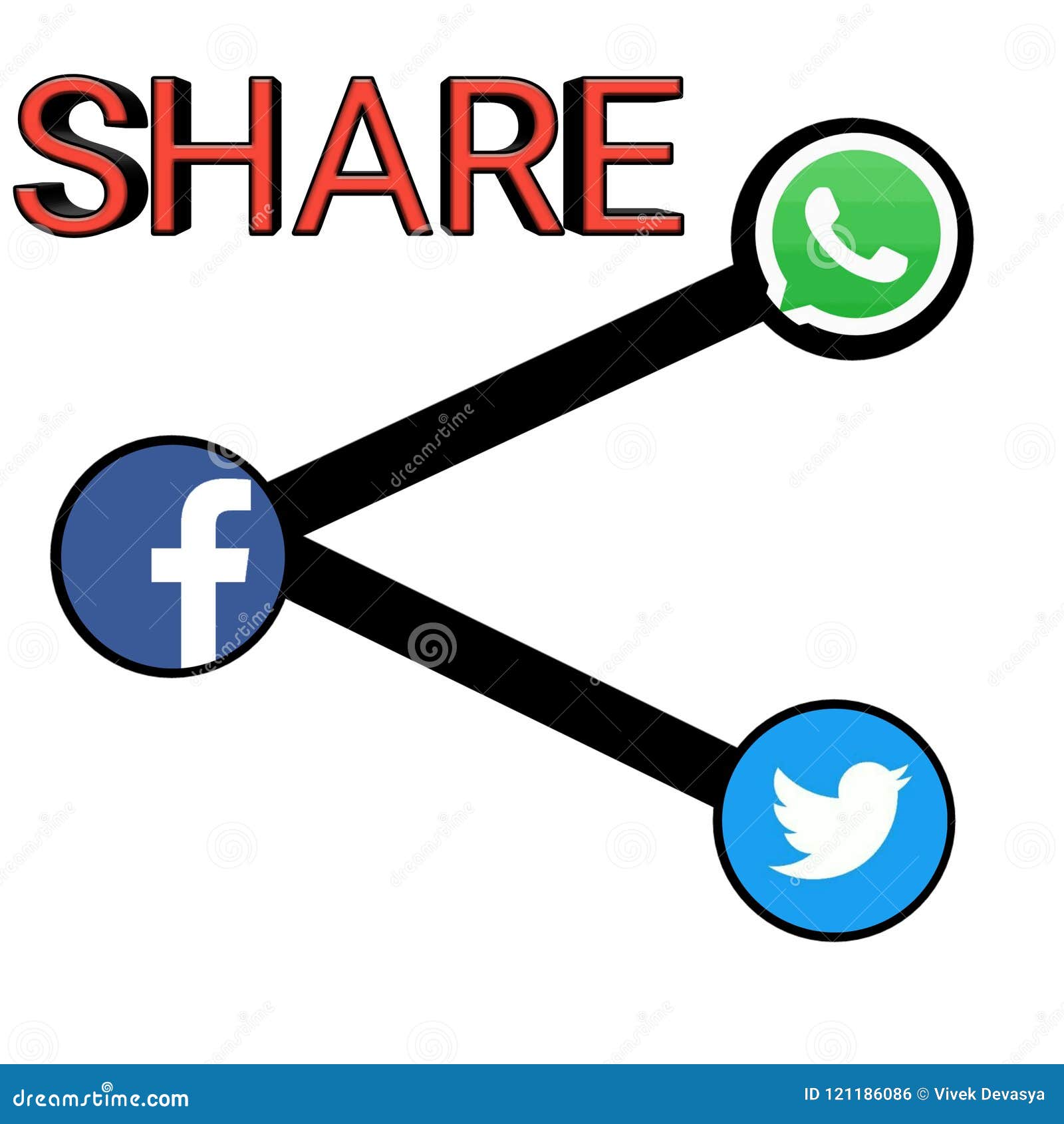 Graphics Vector Image of Sharing Icon Editorial Photo - Illustration of ...