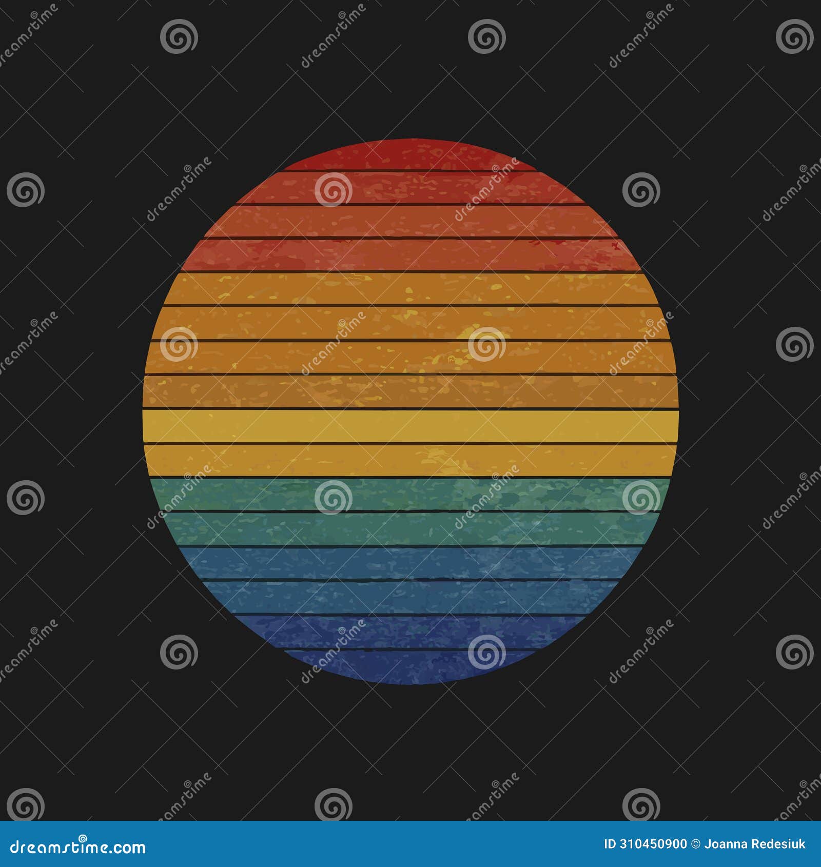 Graphics Vintage of the Setting Sun Stock Photo - Image of happy, flyer ...