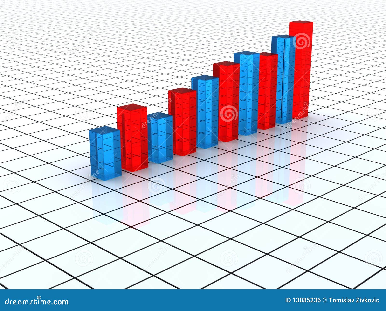 Graphique Bleu Et Rouge Transparent Illustration Stock - Illustration ...