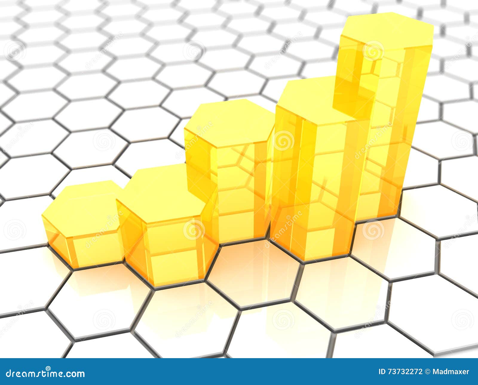 Graphique croissant illustration stock. Illustration du réussite - 73732272