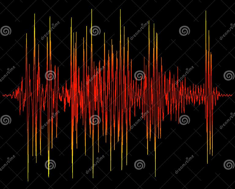 Graphique d'onde image stock. Image du ondes, rythme - 15637955