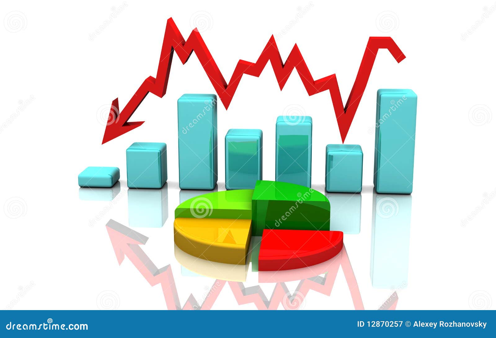 Graphique De Gestion, Diagramme, Tableau Illustration Stock ...