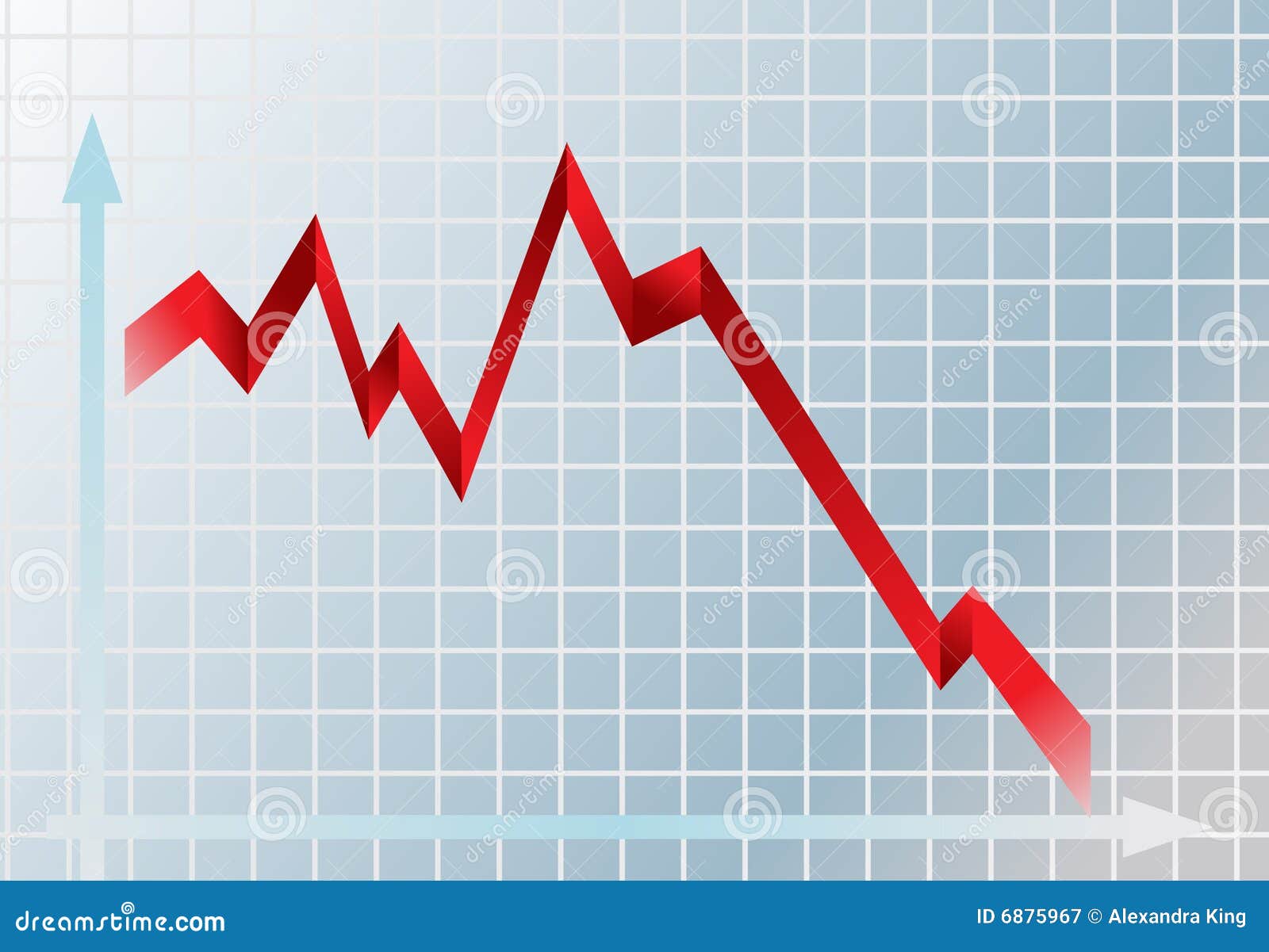Graphique financier 2 illustration de vecteur. Illustration du finances ...