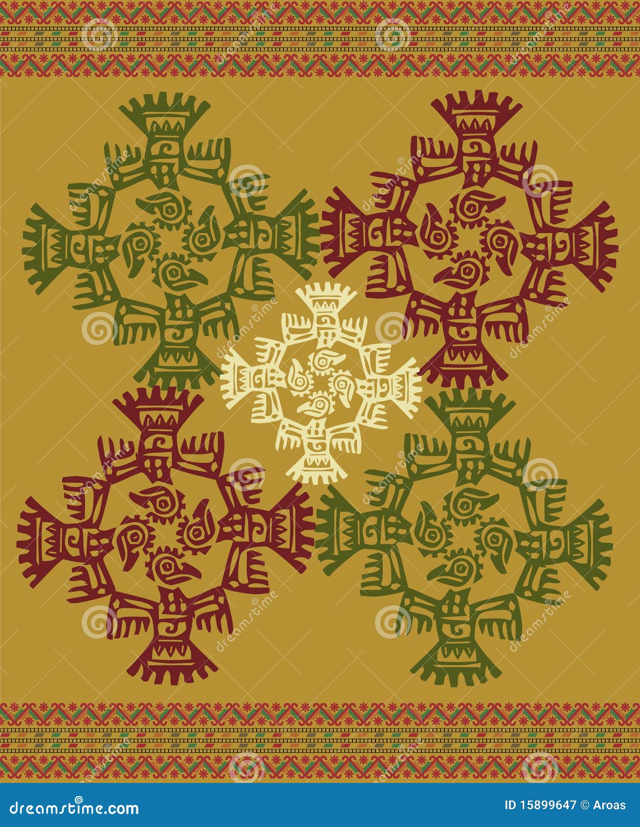 Graphisme Américain De Culture Illustration de Vecteur - Illustration ...