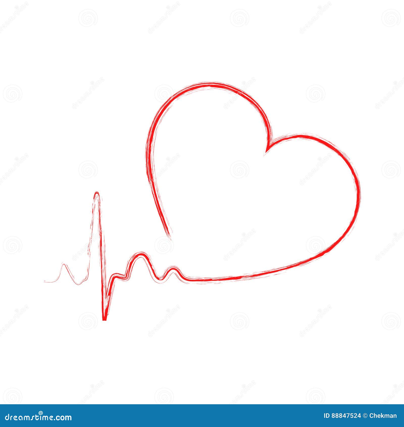 Graphisme De Coeur Illustration De Vecteur Illustration Stock ...