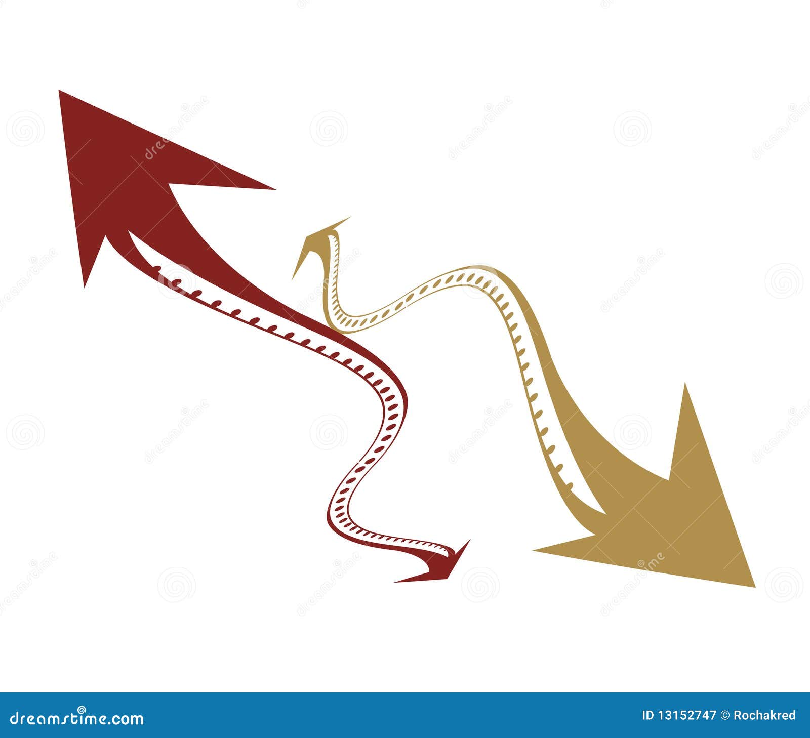 Graphisme de flèches illustration de vecteur. Illustration du dessin ...
