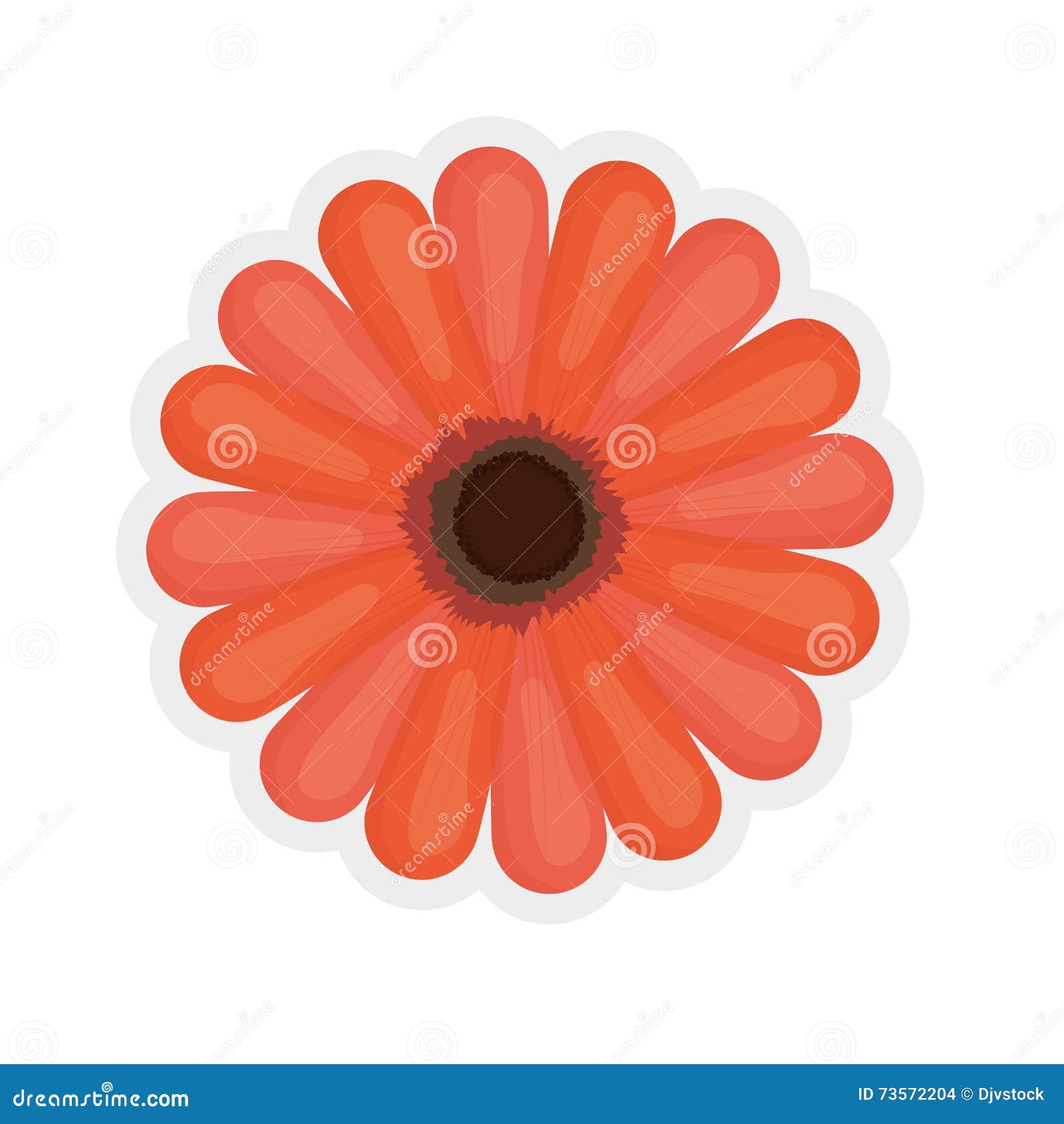 Graphisme De Fleur Conception De Jardin Dessin De Vecteur Illustration ...