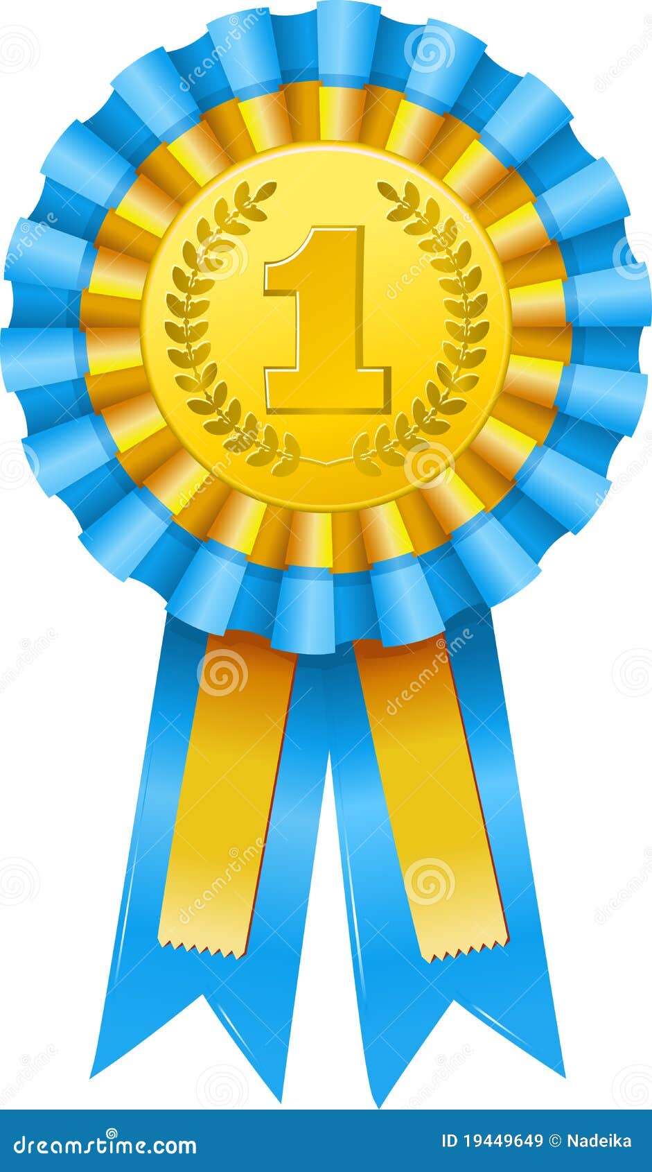 Graphisme De Récompense De Premier Prix Illustration de Vecteur ...