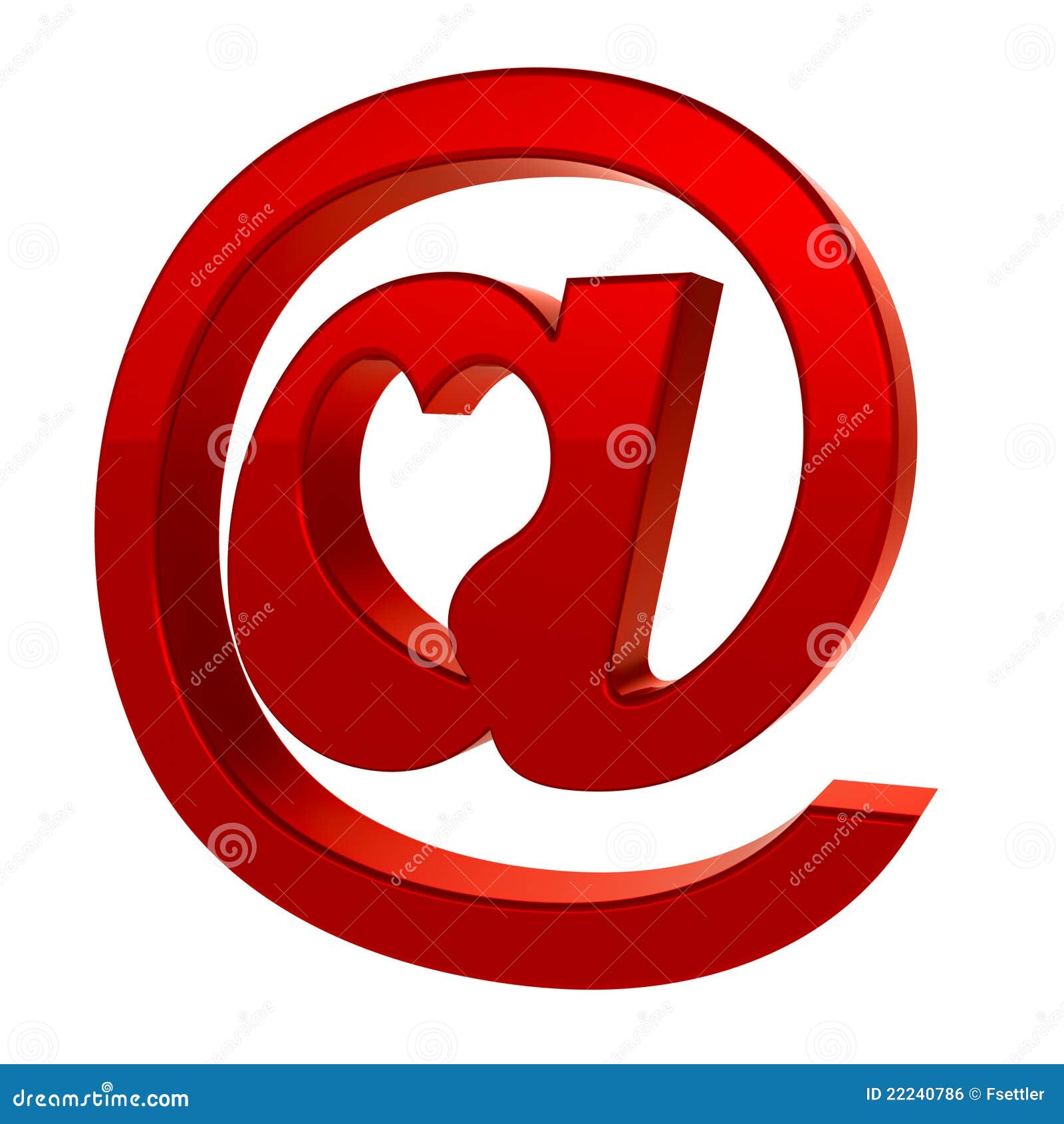 Graphisme De Signe D'email Avec Le Coeur Illustration Stock ...
