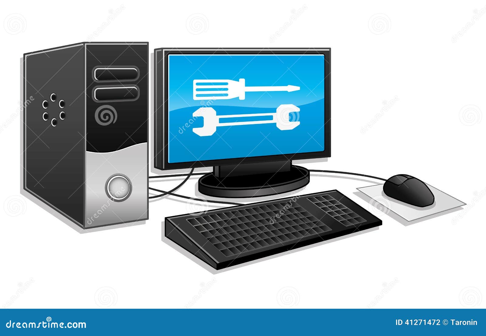 Graphisme De Vecteur Ordinateur Illustration de Vecteur - Illustration ...