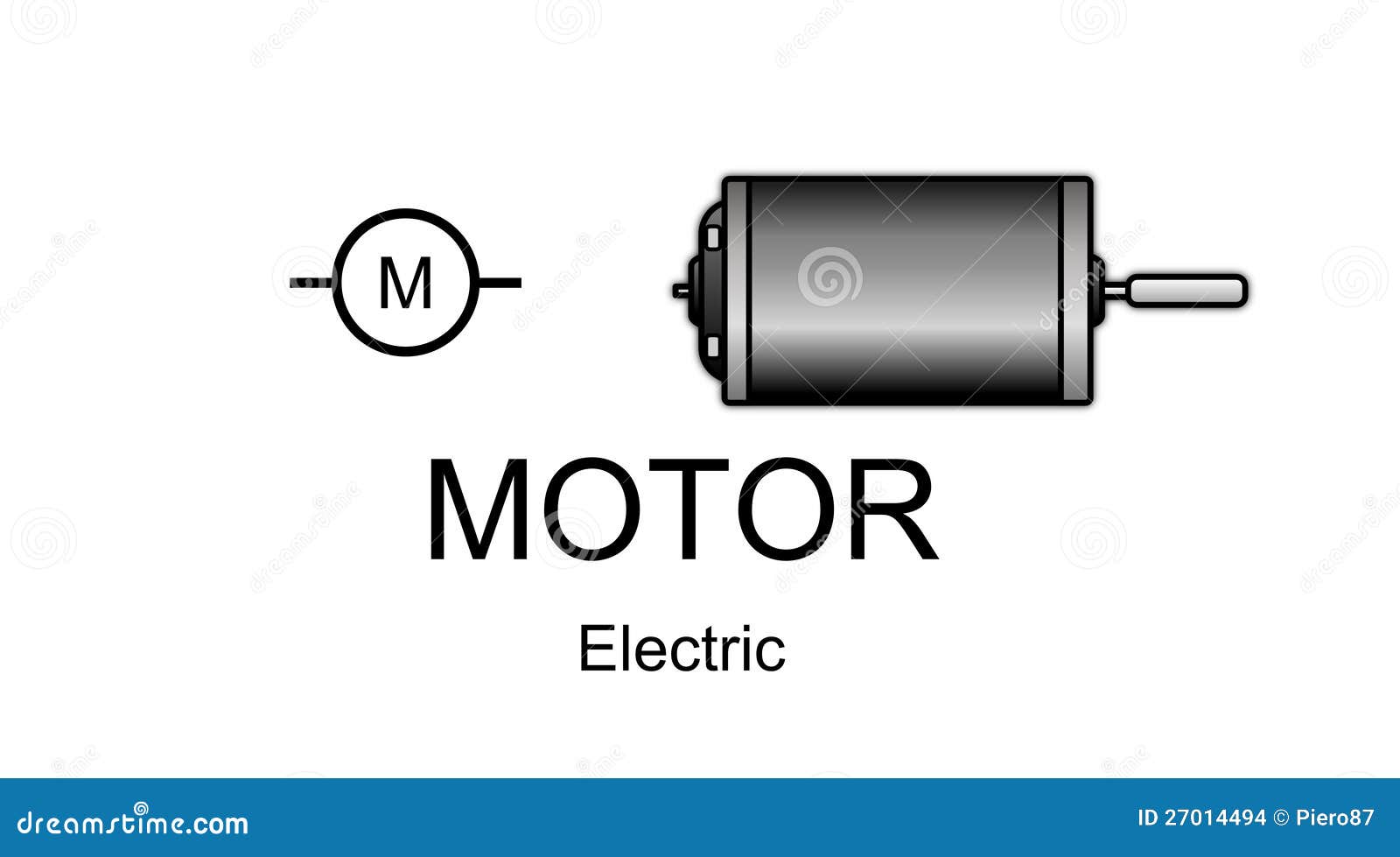 Graphisme Et Symbole De Moteur électrique Illustration Stock ...