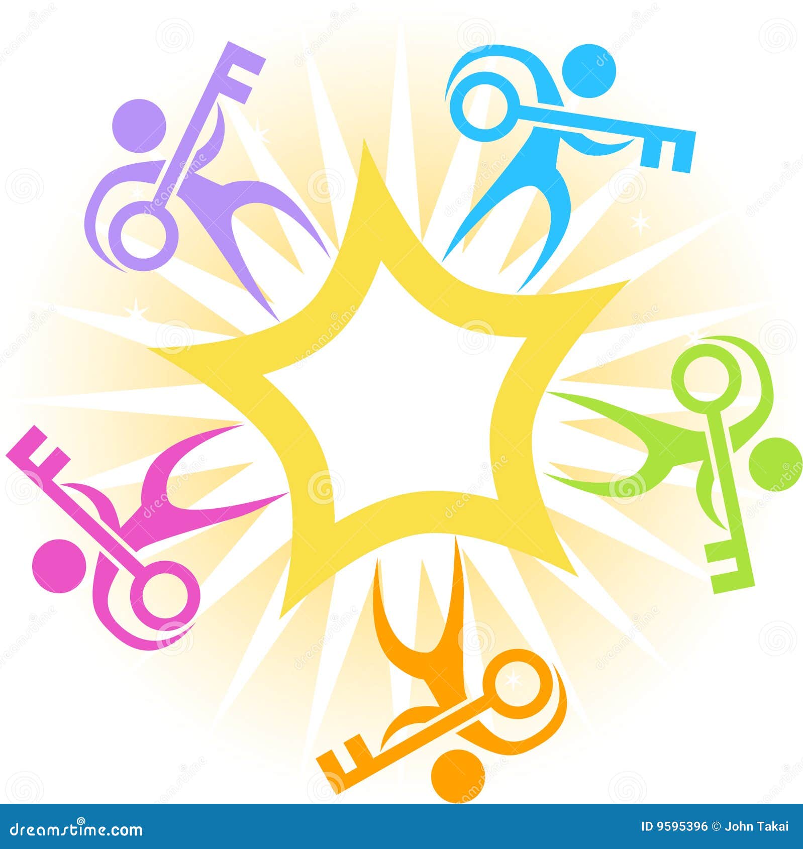 Graphisme Principal D'éclat D'étoile Illustration de Vecteur ...