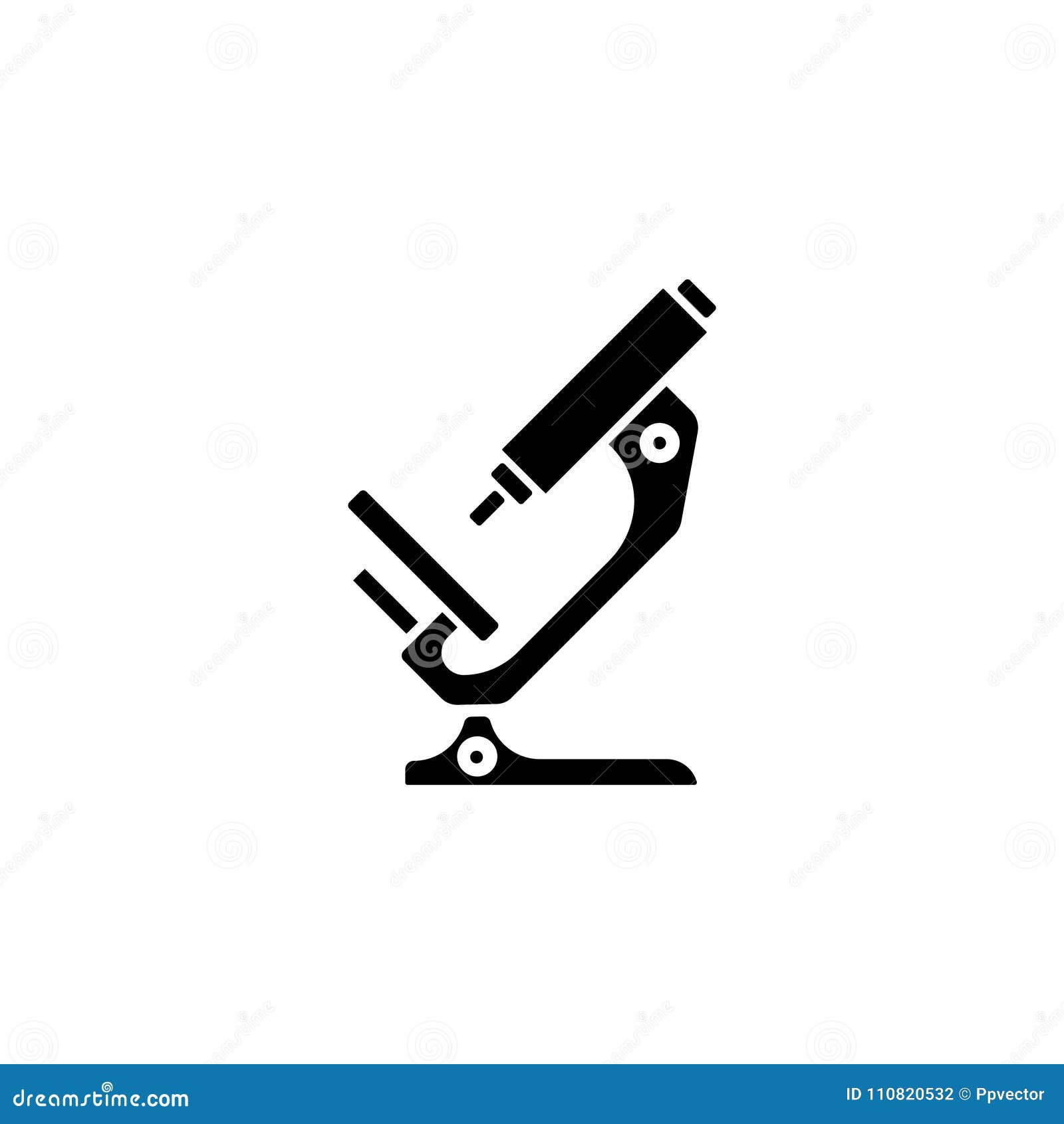 Graphisme Signe De Symbole De Microscope Illustration de Vecteur ...