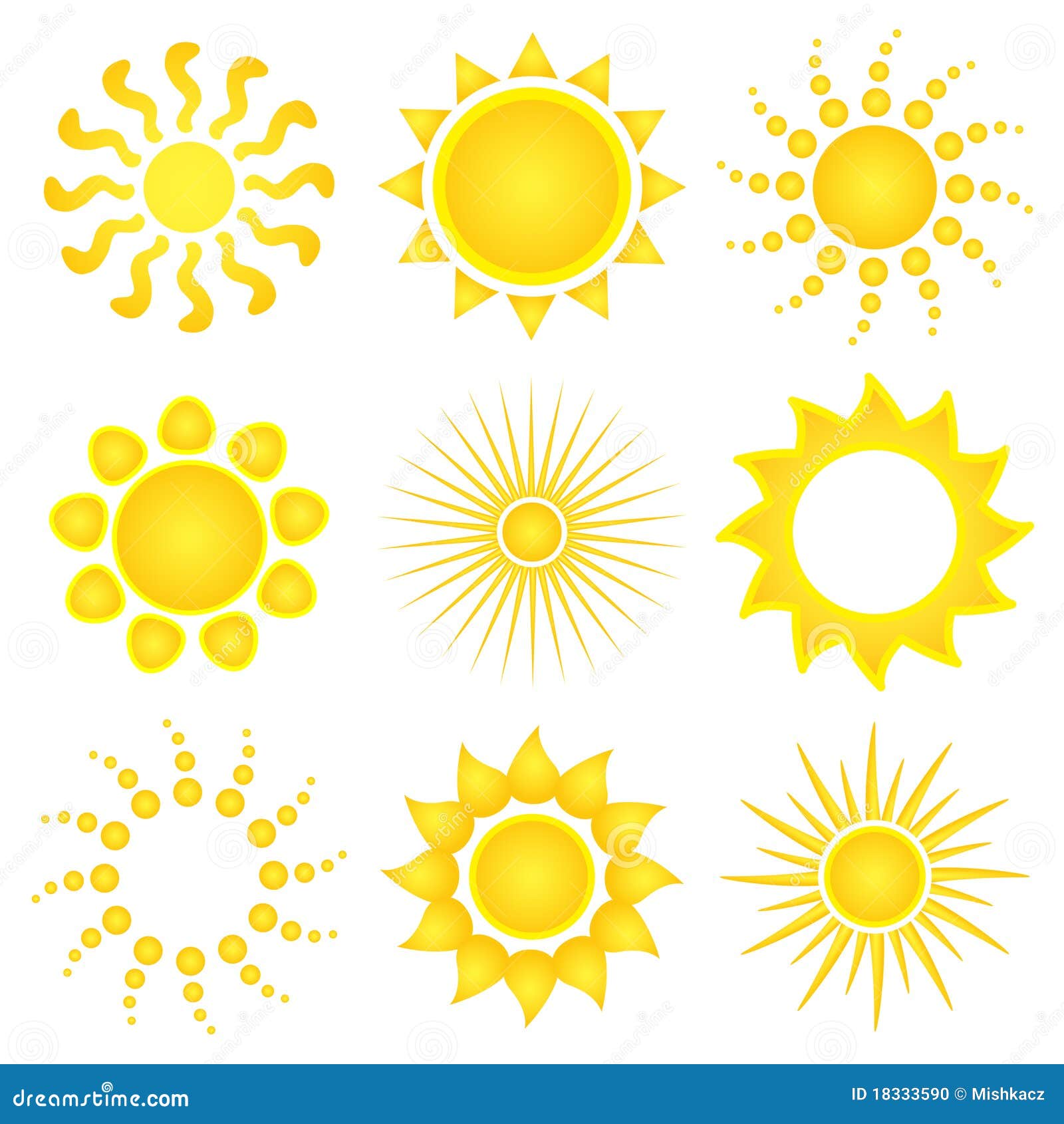 Graphismes De Vecteur De Sun Illustration de Vecteur - Illustration du ...