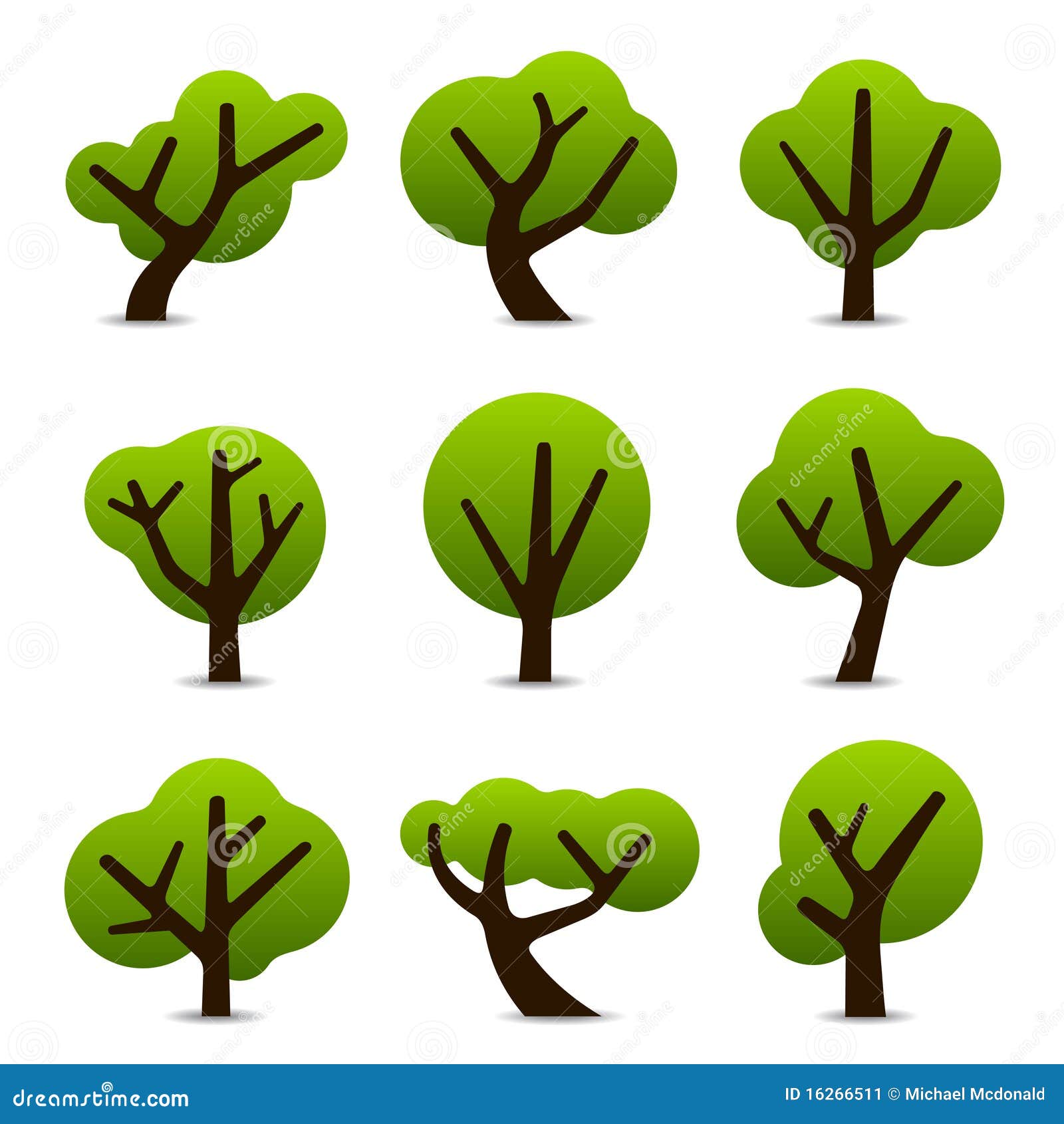 Graphismes simples d'arbre illustration de vecteur. Illustration du ...