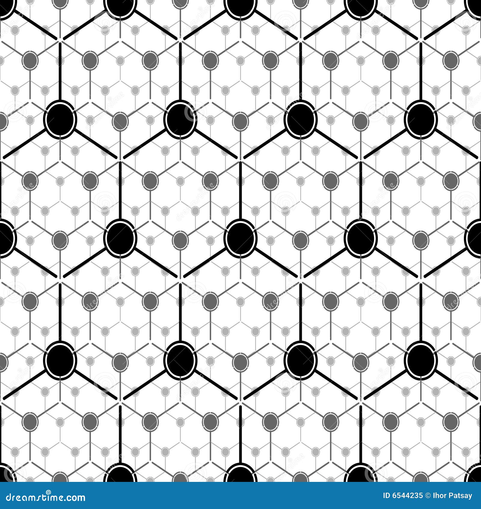 Graphite Atom Structure Cartoon Vector | CartoonDealer.com #6544235