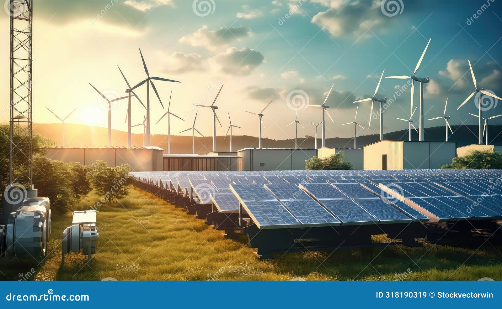 Graphite Battery Production Stock Illustration - Illustration of ...