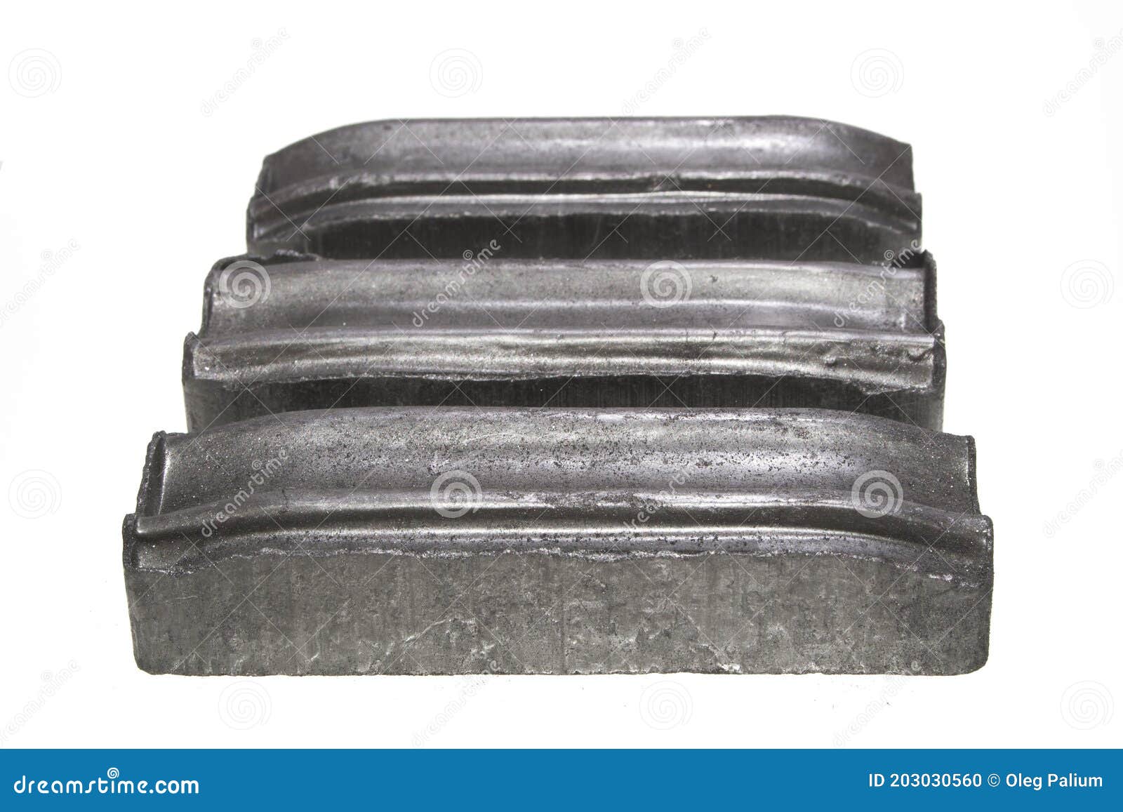 Graphite Coal Isolated on White Background Stock Photo - Image of ...