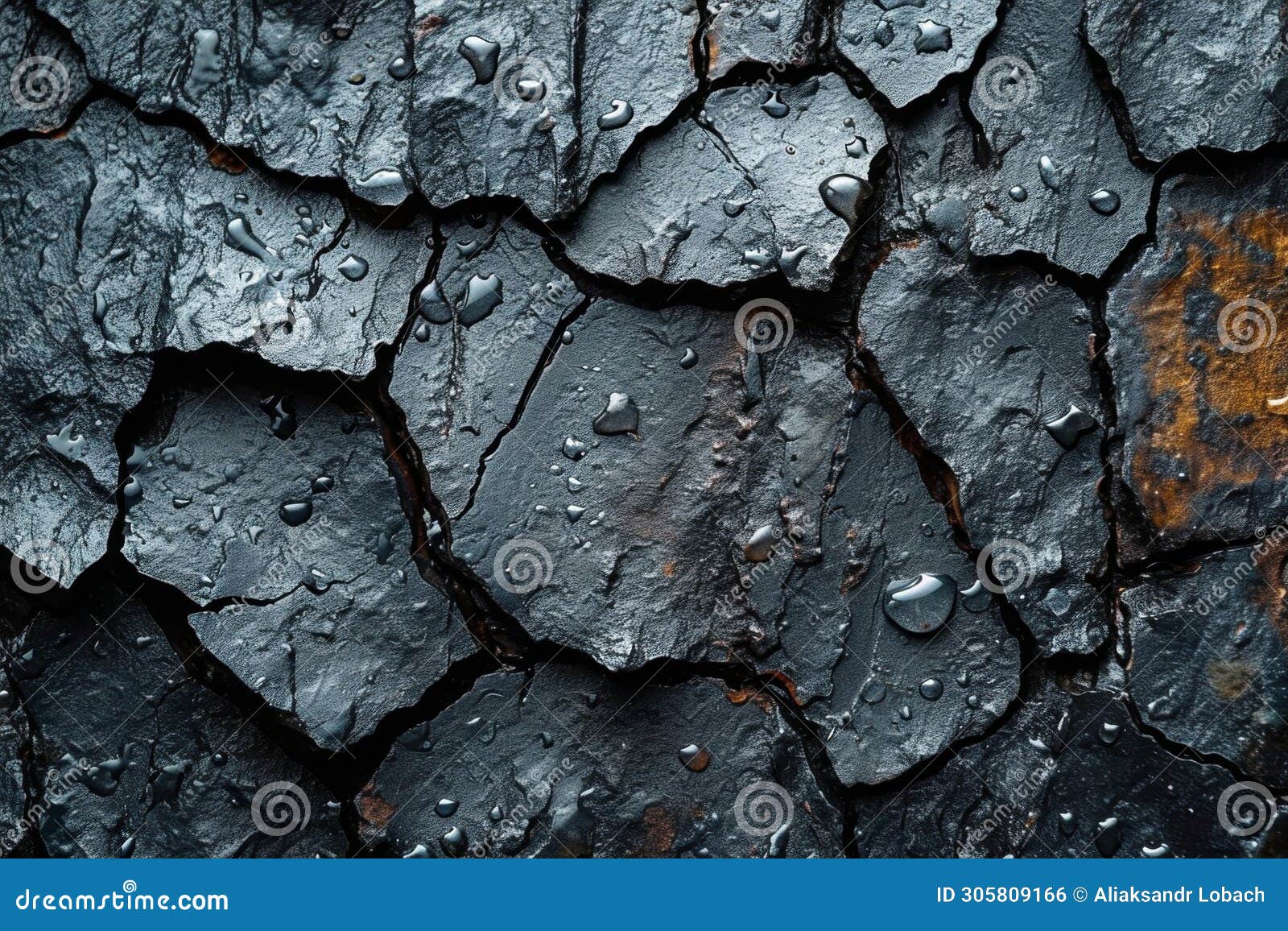 Graphite-colored Stone Texture , Dark Abstract Background Stock Photo ...