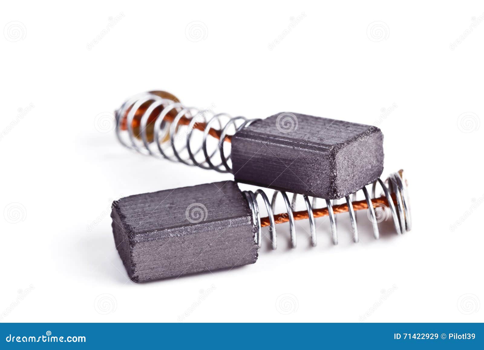 Graphite electric brushes stock image. Image of brush - 71422929