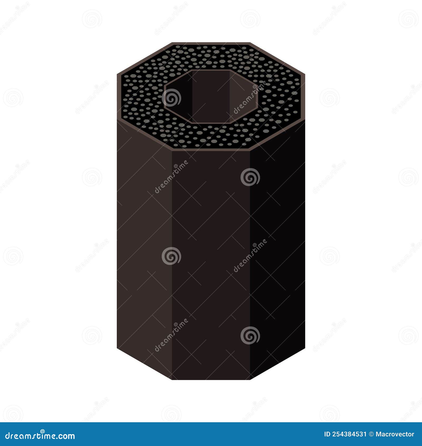 Graphite Isometric Icon Cartoon Vector | CartoonDealer.com #254384531