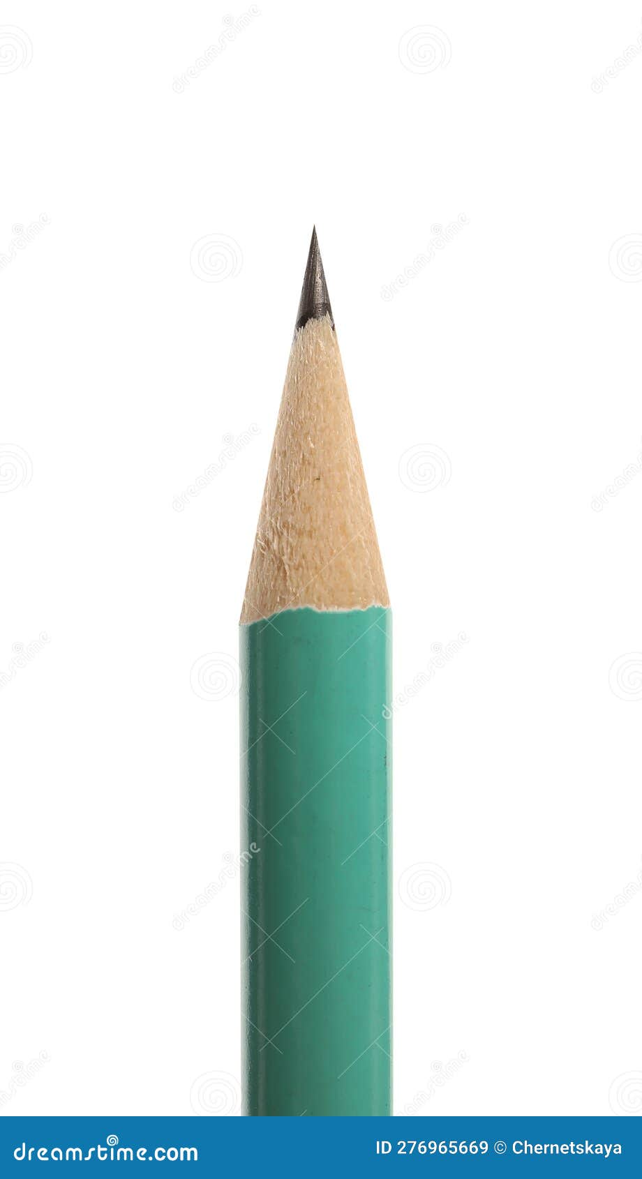 Graphite Pencil Isolated on White, Closeup. School Stationery Stock ...