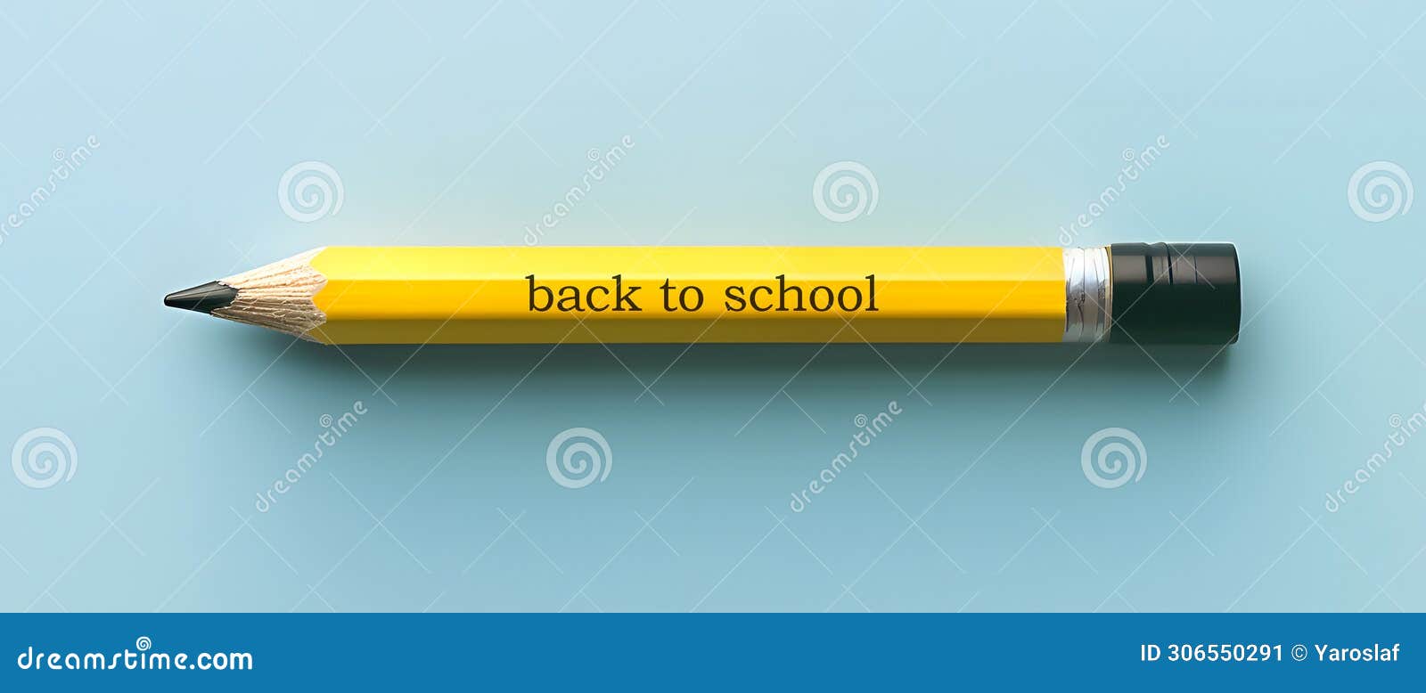 Graphite Pencil with Sharpened Point at End for Writing Stock Image ...