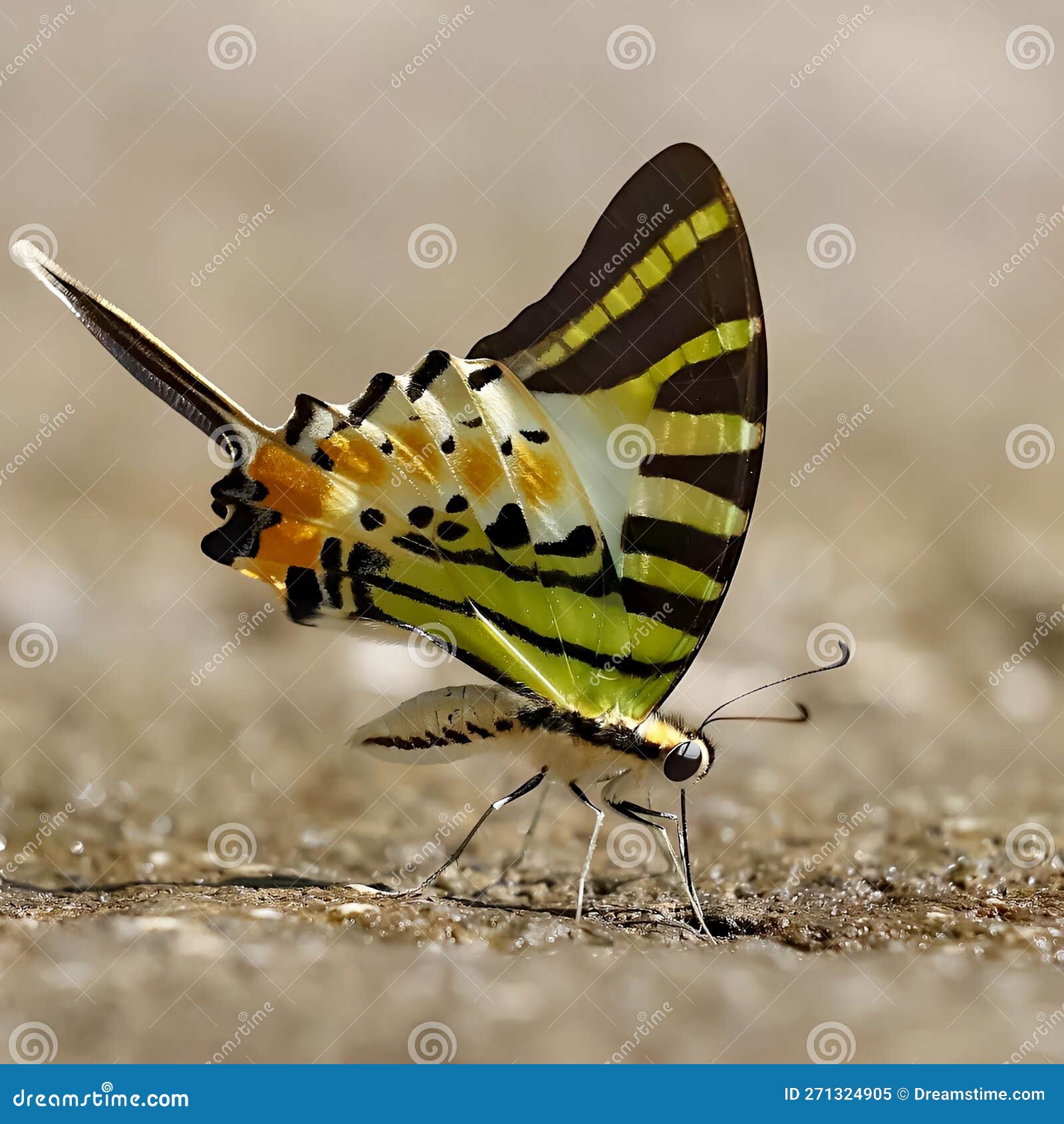 Graphium Androcles has an Interesting Pattern, and the Size is Quite ...