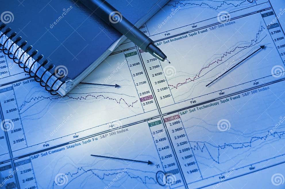 Graphs & Charts stock photo. Image of diagram, background - 16410374