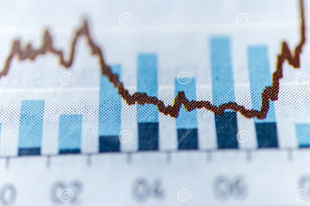 Graphs and Charts. Macro stock photo. Image of information - 149322816