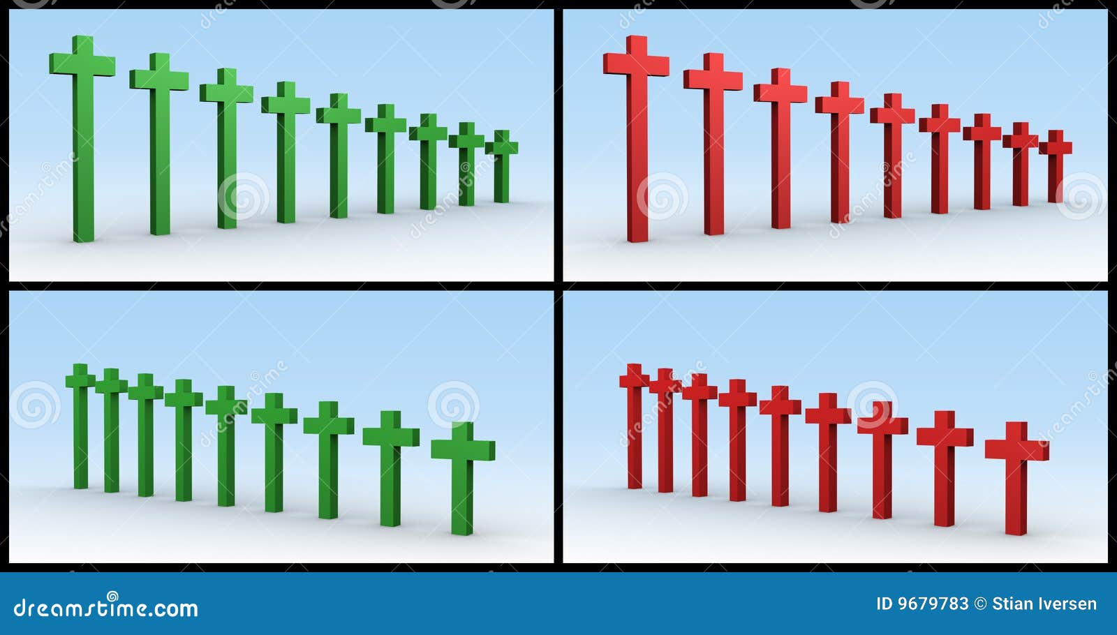 Graphs Crosses Picture. Image: 9679783