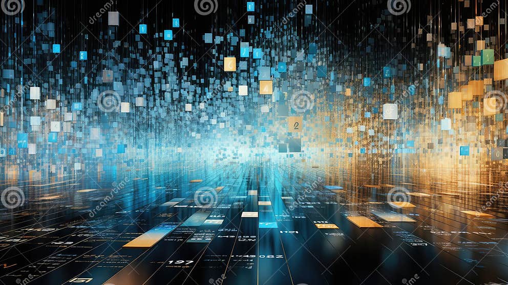 Graphs data storm stock illustration. Illustration of disorganized ...