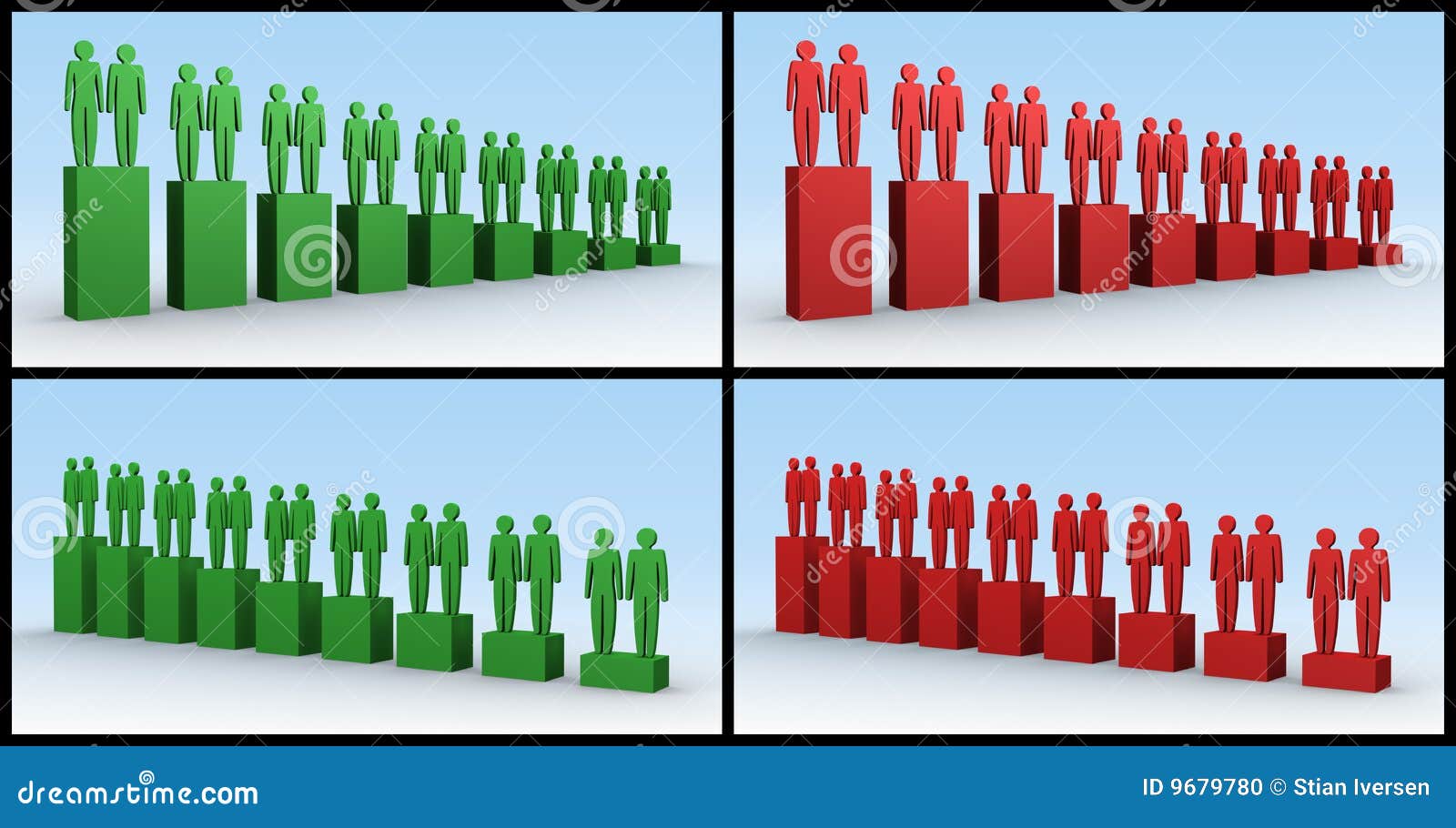 Graphs People stock illustration. Illustration of blue - 9679780